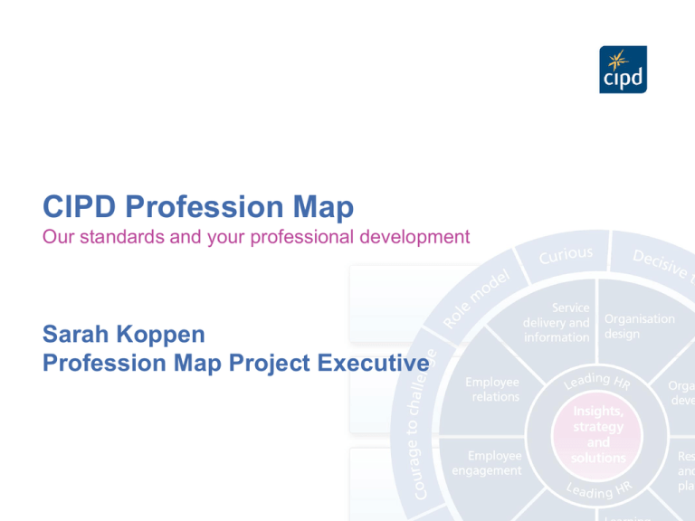 CIPD Profession Map: HR Development & Standards
