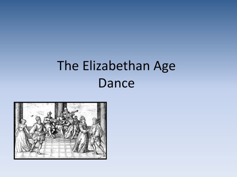 Elizabethan Era Dance: Upper vs. Lower Class Styles