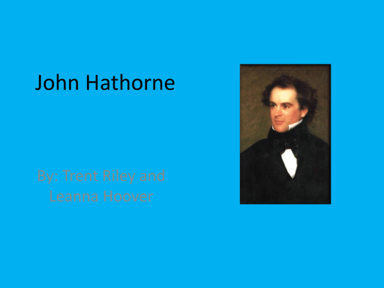 John Hathorne