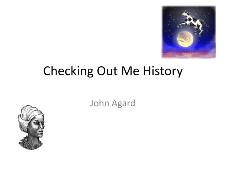 Checking Out Me History: Poem Analysis by John Agard