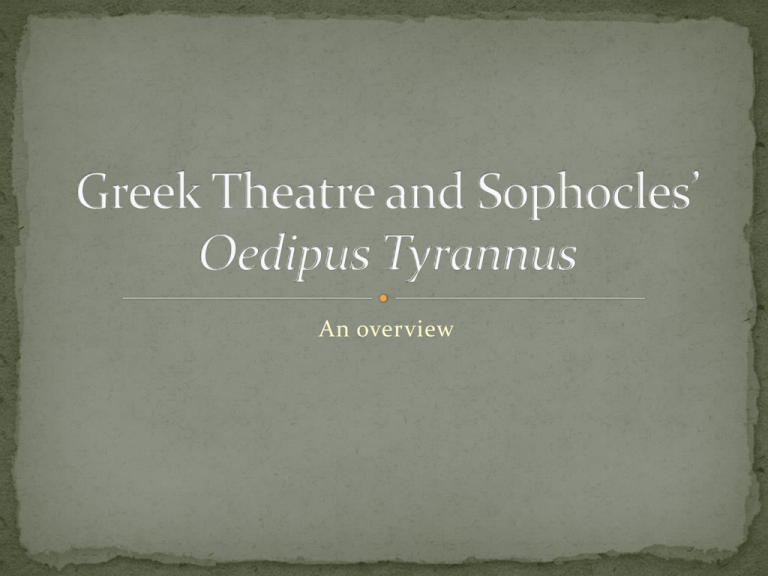 Oedipus the King