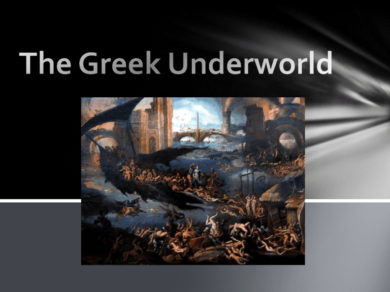 Greek Underworld: Hades, Rivers, and Afterlife