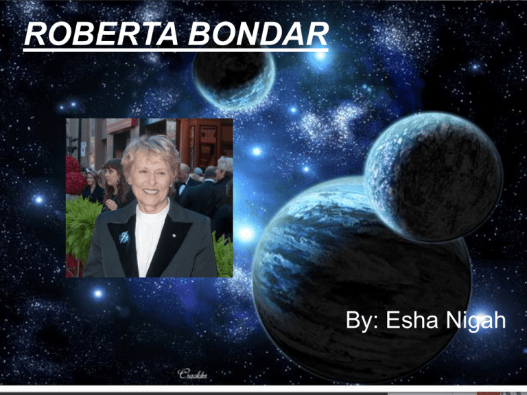 Roberta Bondar