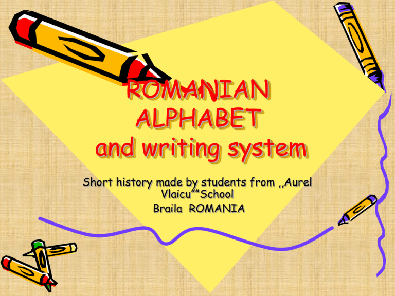 Romanian Alphabet History: Writing System Evolution