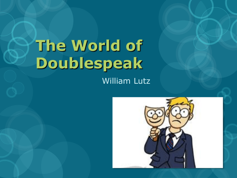 Doublespeak: Definition, Examples, and Impact