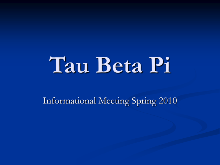 Welcome To Tau Beta Pi Sdsu College Of Engineering
