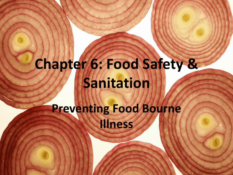 Food Safety & Sanitation: Preventing Foodborne Illness