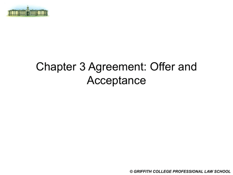 Offer and Acceptance: Contract Law Agreement