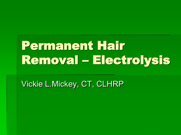 Electrolysis Hair Removal: Methods & Science Explained