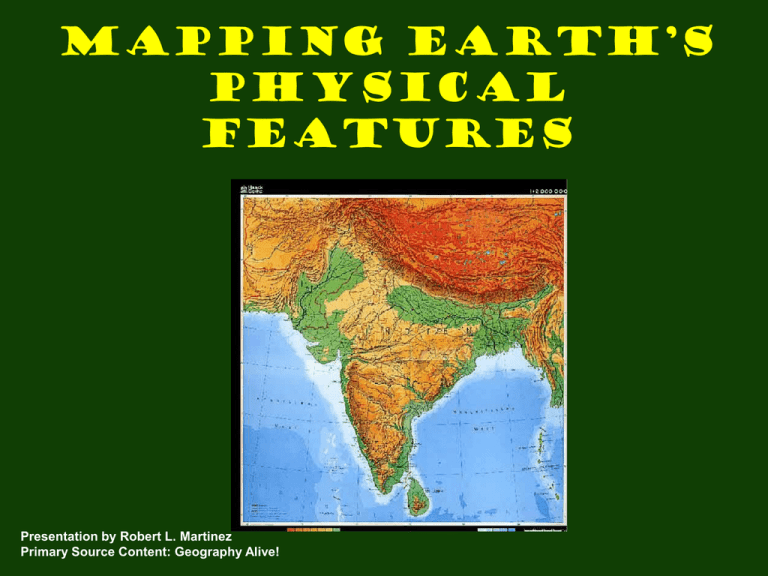 Mapping Earth's Physical Features: Landforms & Climate