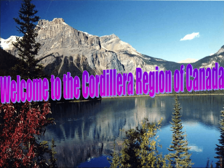 Cordillera Region: Geography, Climate & Resources