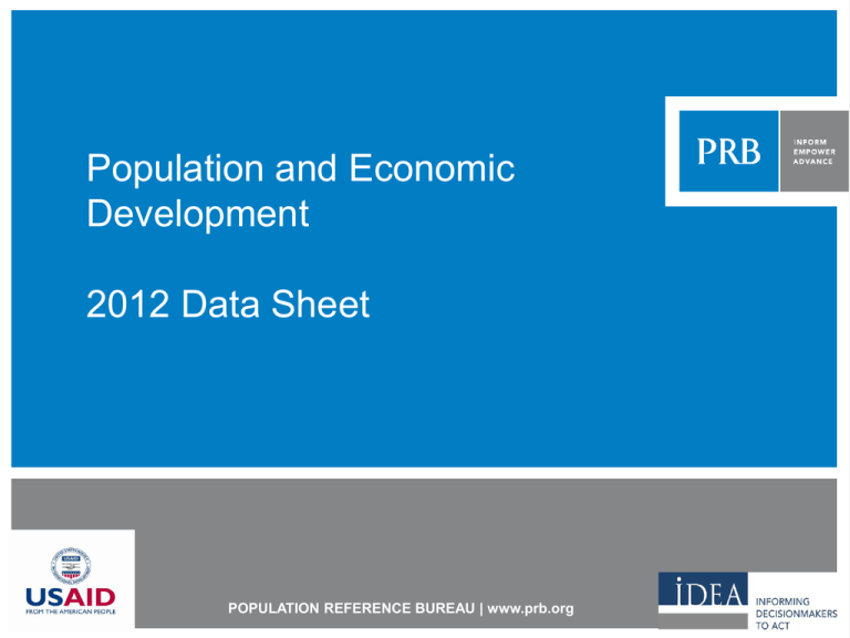 PPT - Population Reference Bureau