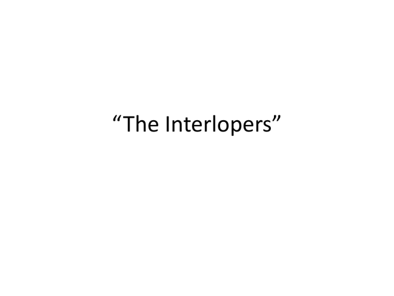 The Interlopers