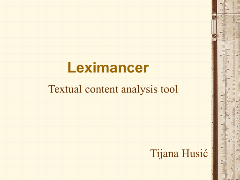 Leximancer