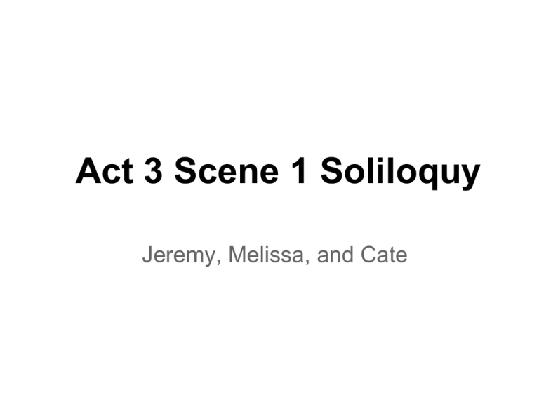 Macbeth Act 3 Scene 1 Soliloquy Analysis