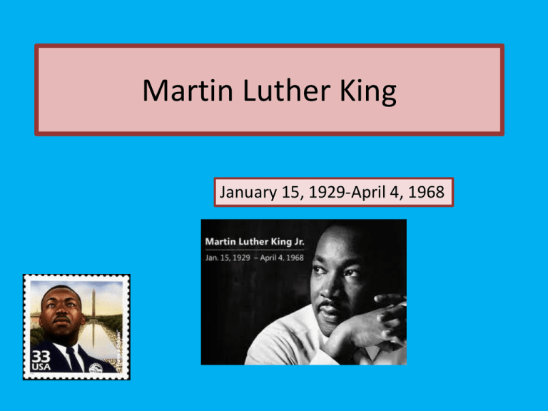 Martin Luther King Jr. Tribute & Poetry Analysis