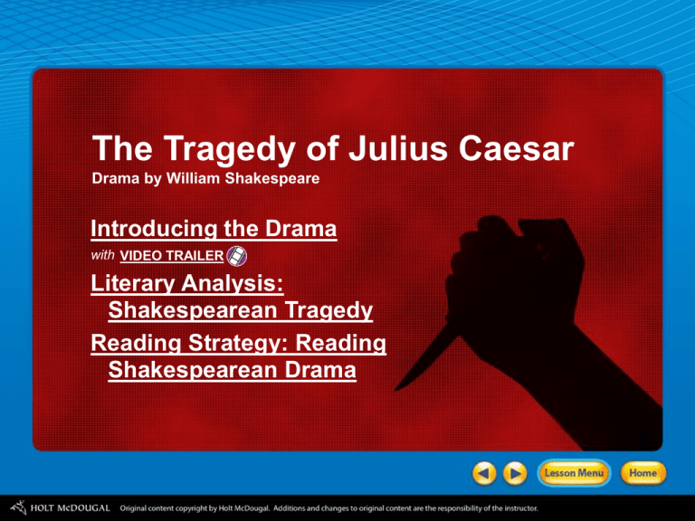 Julius Caesar: Shakespearean Tragedy Analysis & Reading Tips