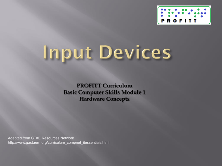 Input Devices