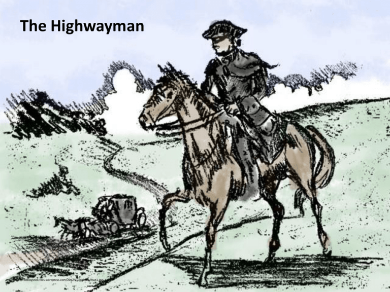 "The Highwayman" Timeline & Analysis Worksheet