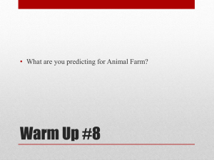Animal Farm Chapter 4 Questions Worksheet
