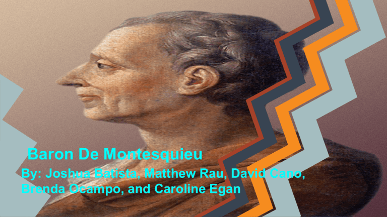 Baron de Montesquieu: Life, Beliefs & Influence