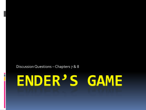 Ender's Game by Orson Scott Card – Study Guide