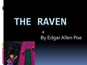 The Raven by Edgar Allan Poe - Annotated Text