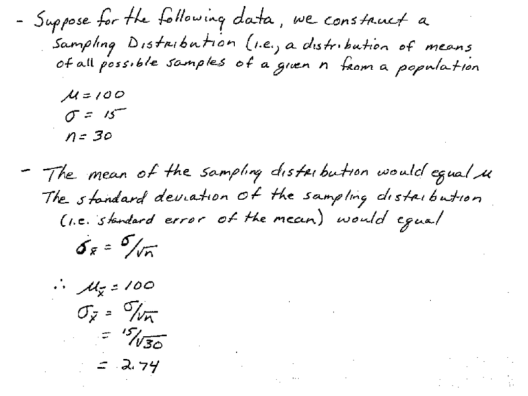 Notes On Z And T Test notes-on-z-and-t-test