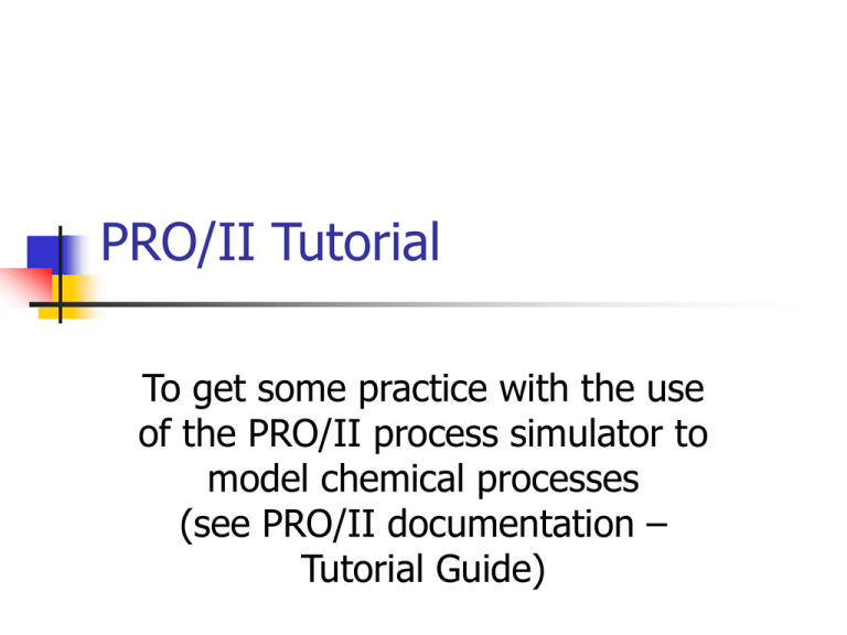 90(PRO-II Tutorial)