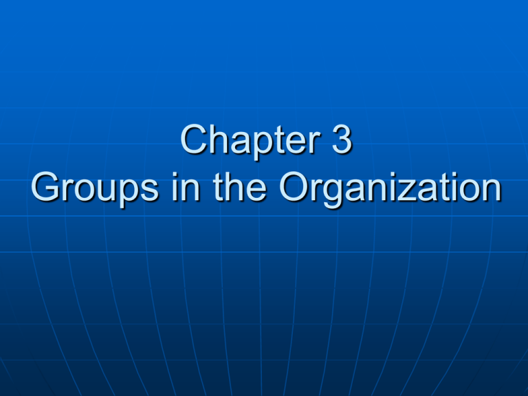(1) differentiate between formal and informal groups