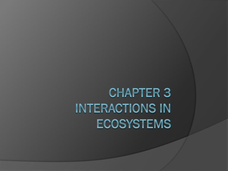Chapter 3 Science Notes