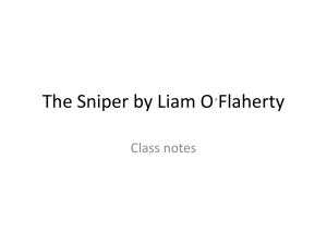 "The Sniper" Analysis: Liam O'Flaherty - Literary Elements
