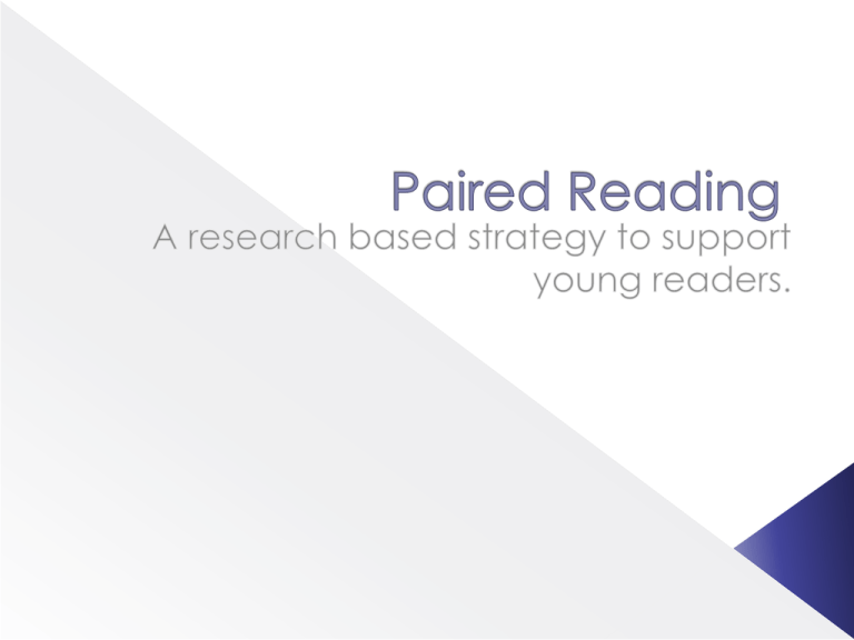 Paired Reading