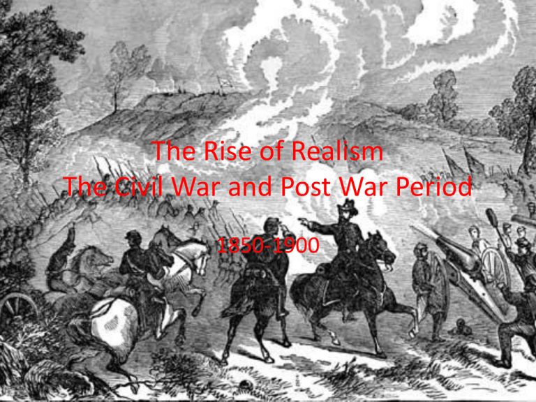 Realism in American Literature: Civil War Era