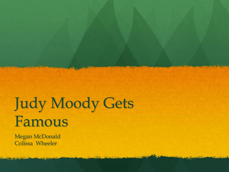 Judy Moody Gets Famous: Book Report & Summary