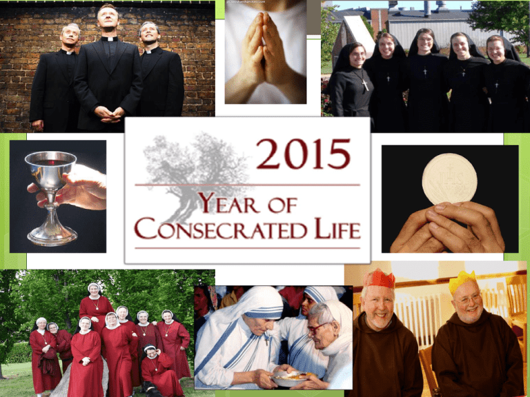 Year of Consecrated Life: School Celebration Ideas