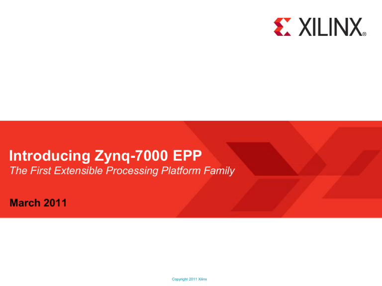 Introducing Zynq 