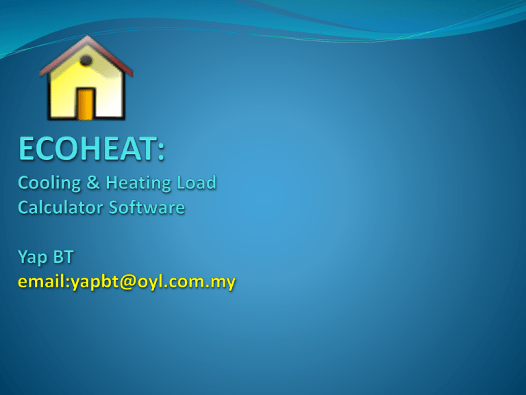 ECOHEAT training