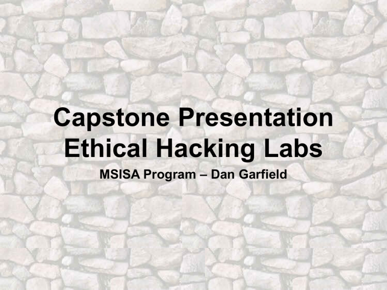 Ethical Hacking Labs