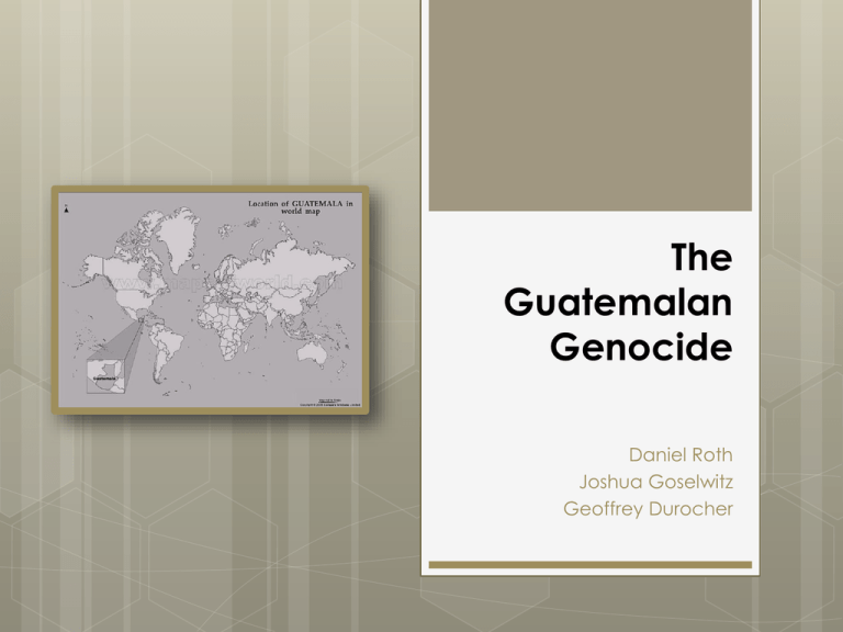 Guatemalan Genocide: Causes, Stages, and Aftermath