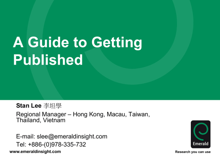 Emerald Group Publishing