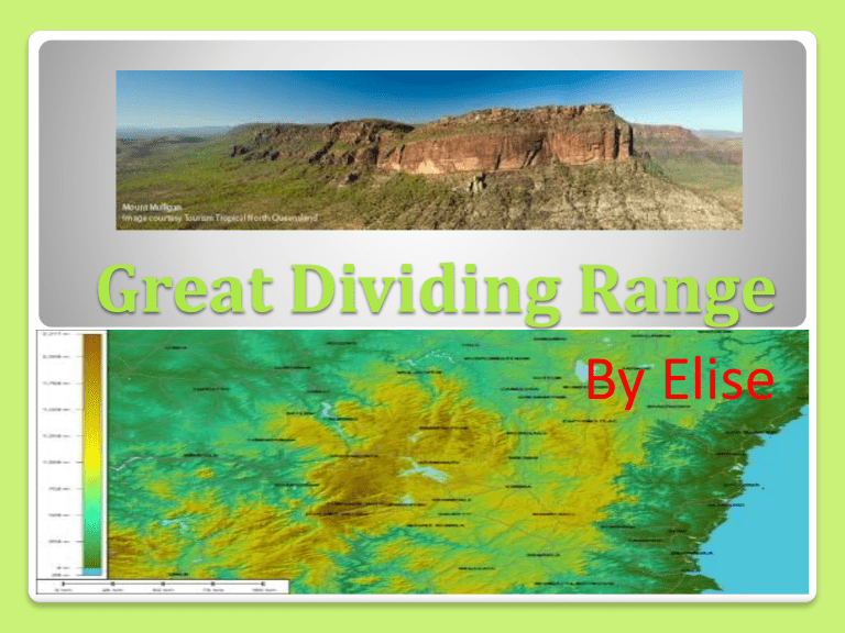 Great Dividing Range