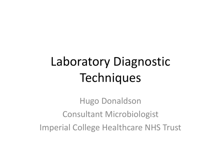 Laboratory Diagnostic Techniques