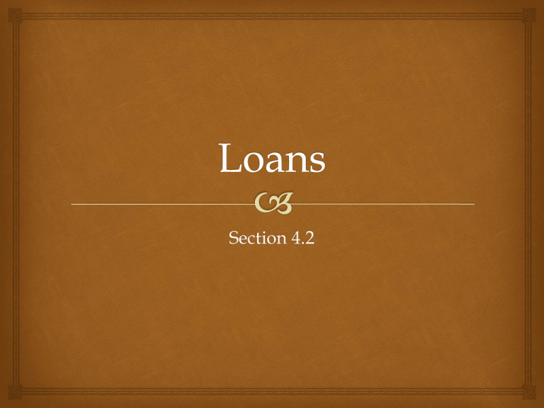Loans: Understanding Key Terms & Monthly Payments