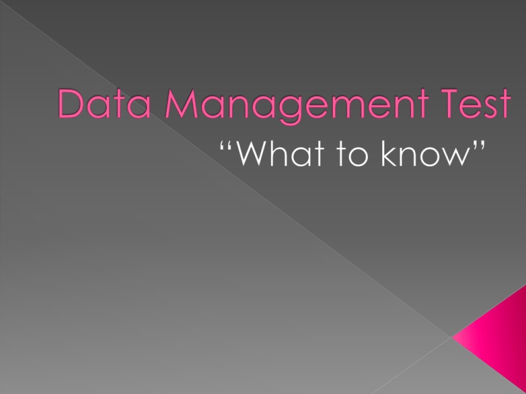 Data Management Test Prep: Graphs, Mean, Mode