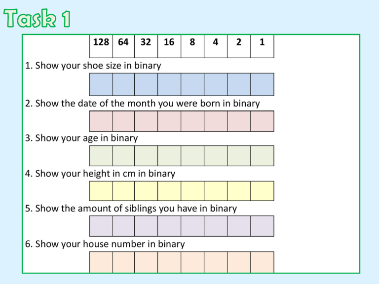 Binary Conversion Worksheet: Practice Converting to Binary