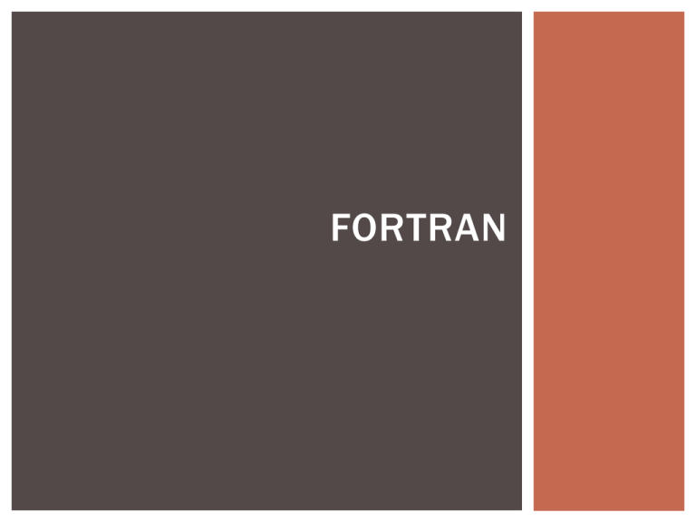 Fortran
