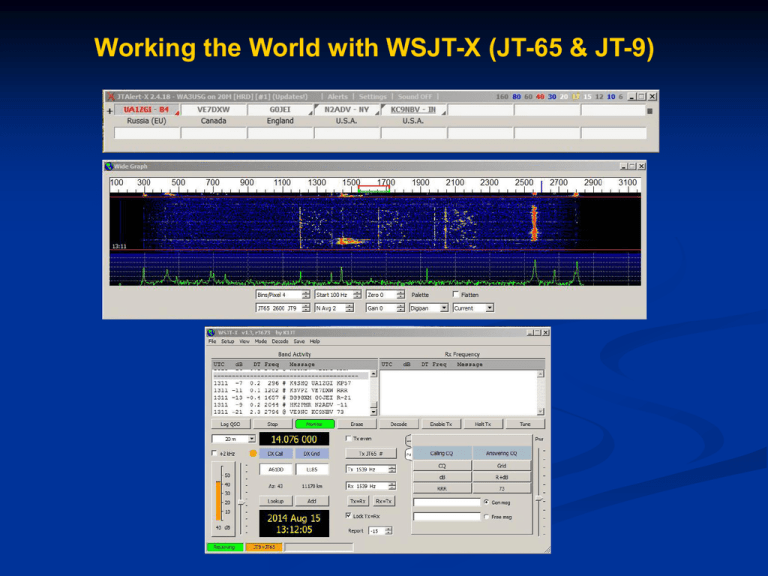 WSJT presentation