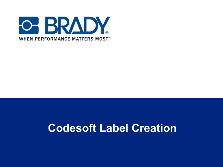 Codesoft Label Creation Guide: Editions, Features, and Printing