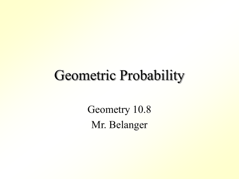 Geometric Probability